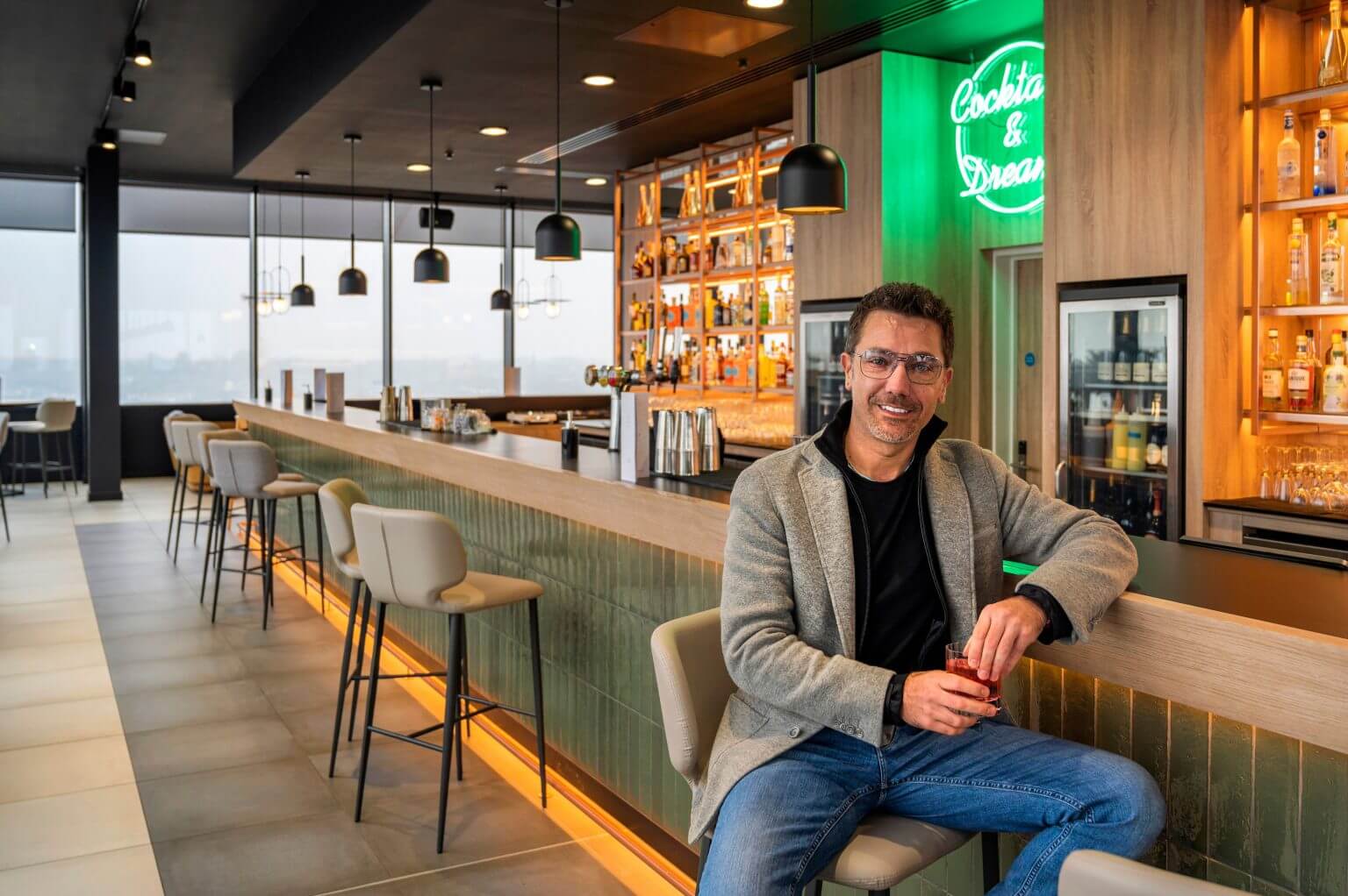 360 Sky Bar Liverpool - Gino D'Acampo